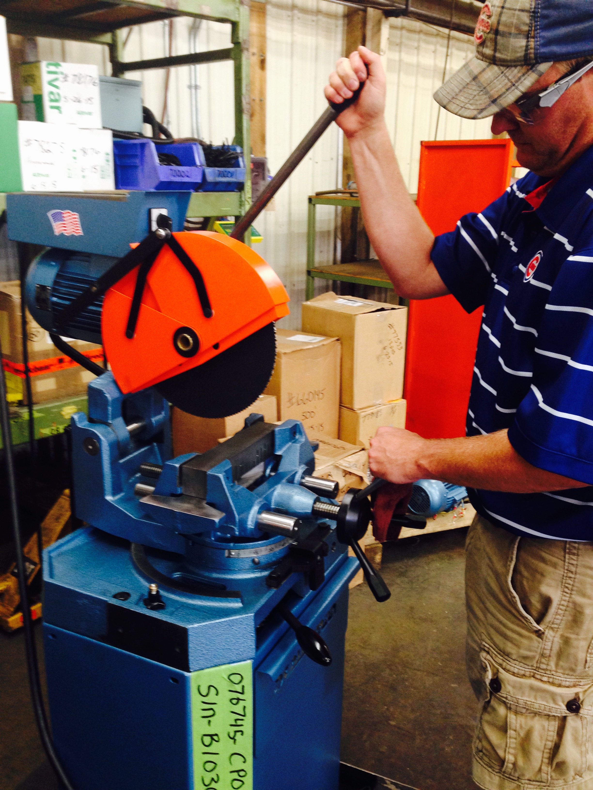 Used cold saw for sale store