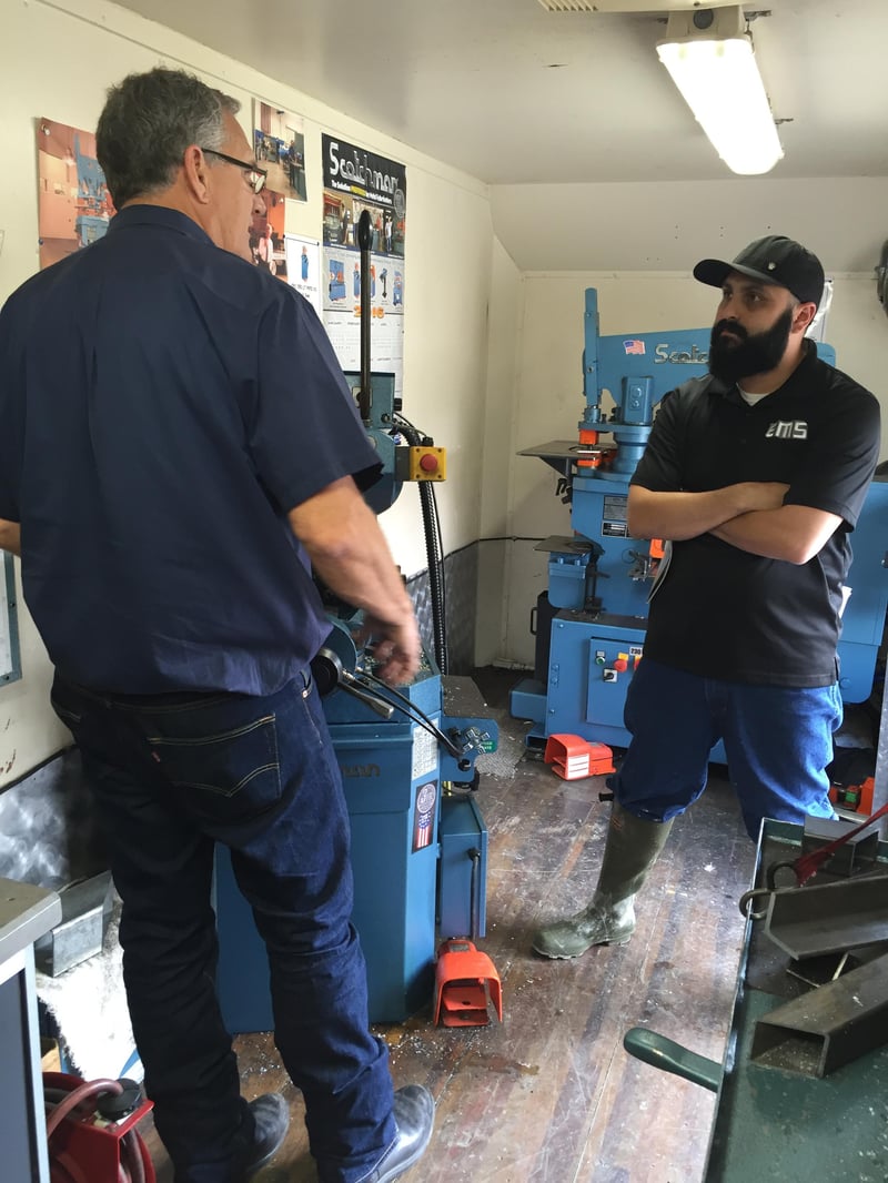 Scotchman Live Demos Bring our Metal Working Tools to You