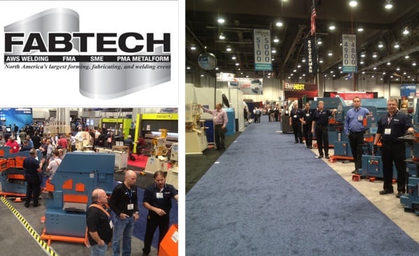 Come Visit Us at FABTECH 2015